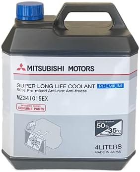 Mitsubishi Super Long Live Coolant Premium 4L Blue 50/50 - Made in ...