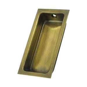 Ives 227B-US5 Ives Antique Brass Flush Door Pull: Pull Handles: Amazon ...