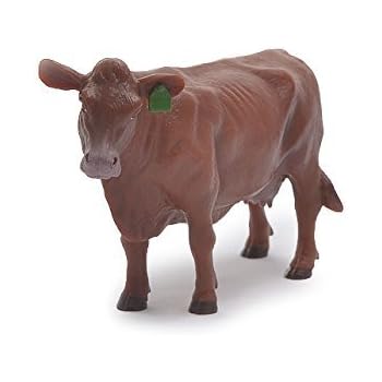 Amazon.com: Little Buster Toys Angus Cow - Realistic Red Angus Cow, 1 ...