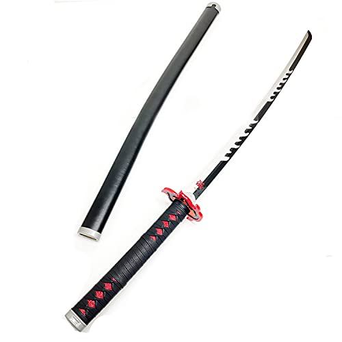 41" Fantasy Samurai Demon Sword Katana Demon Hinokami Kagura Tanjiro ...