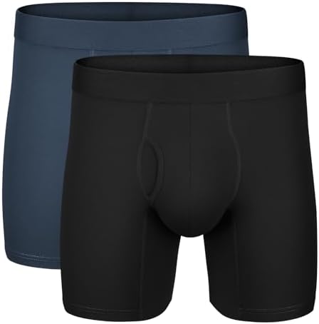 Natural Feelings Mens Underwear Boxer Briefs Cotton Boxer Briefs for ...