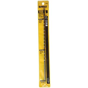 Amazon.com: DEWALT DW5226 1/4-Inch by 12-Inch Carbide Hammer Drill Bit ...
