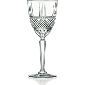 Amazon.com | Lorren Home Trends RCR Timeless Water Glasses: Goblets ...