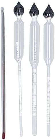 سعر Cylindrical glass thermometer for household use. Alcohol density ...