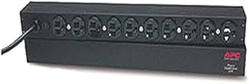 APC AP9562 Rack PDU/Basic/1U/15A/120V Surge Protector: Amazon.com.mx: Electrónicos