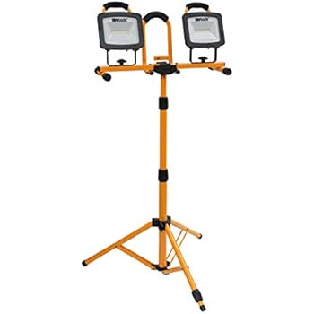 Husky Professional Grade Dual Head 1, 200W Halogen Work Light With ...