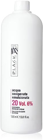 Black Professional 20-Volume 6% Emulsified Hydrogen Peroxide Cream 1 ...