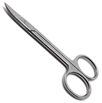 Amazon.com: Dental Curved Crown Scissors 4.5" Cutting Orthodontics ...