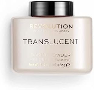 Makeup Revolution Loose Baking Powder 32 g, Translucent price in Saudi ...