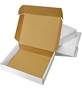 Amazon.com: BoShahai 30 Pack 8x6x3 inches Black Shipping Boxes ...