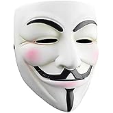 Amazon.com: A9TEN Black Hacker Mask for Kids, Anonymous V for Vendetta ...