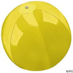 Amazon.com: 14" Yellow Solid Color Beach Balls 12 Pack : Toys & Games