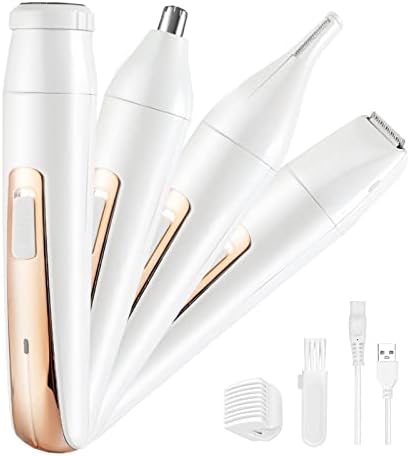 TDOO Electric Shaver for Women, 4 in 1 Electric Razor, Cordless ...