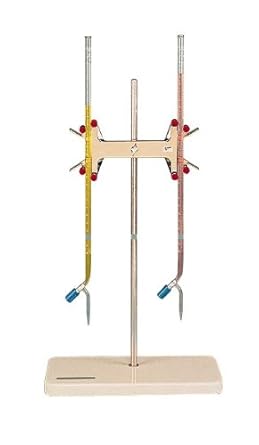 Double Buret Clamp/Stand: Science Lab Clamps: Amazon.com: Industrial ...