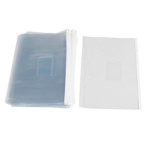 Amazon.com : Uxcell Plastic A4 Paper Slider Zip Lock Bags Files Holder ...