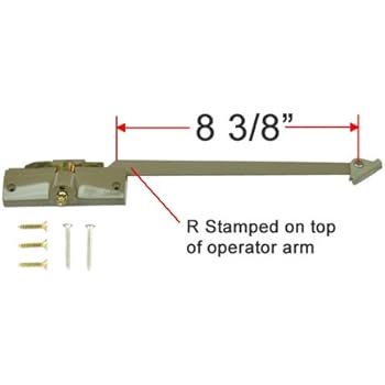 Andersen® Straight Arm Operator (Left Hand) with 8-3/8" Arm Length in ...