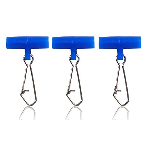 Dr.Fish Fishing Sinker Slides, 30-100 Pack Duo Lock Snap Sliding ...