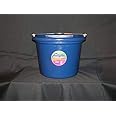 Amazon.com : Fortiflex Flat Back Feed Bucket for Dogs/Cats and Small ...