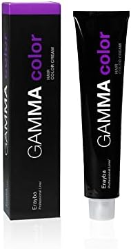 Erayba Gamma Color Permanent Hair Color Cream 100 ml, (8/67 Cold Brown ...