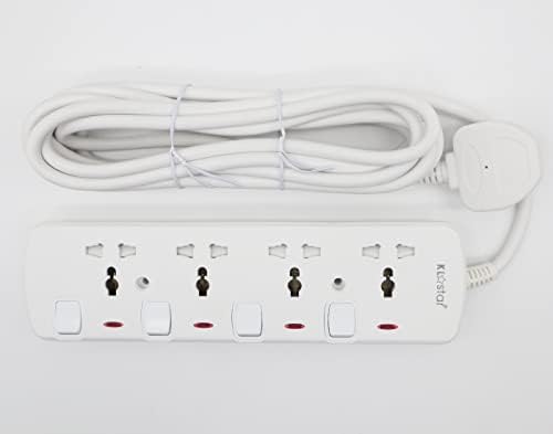 سعر Power Extension Cord, 5 Meter Power Strip with Surge Protection ...