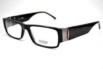 Amazon.com: GUESS Eyeglasses GU 1595 Black 55MM: Clothing