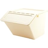 Amazon.co.jp： 「スタックストー」 ゴミ箱 pelican garbee ( ペリカン ガービー) ホワイト38L: ホーム＆キッチン