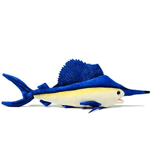 Simulation Swordfish Sailfish Stuffed Plush Toy- 18.5inch Lifelike ...