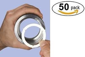 Aquasol SGP-2.0 Socket Weld Spacer Ring, 1/16 Thick x 2" Dia, Pack of ...