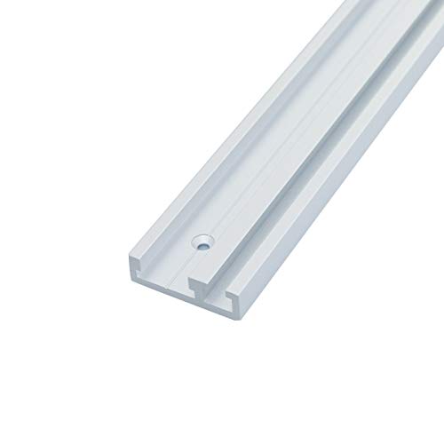POWERTEC 71359 Aluminum Combo T-Track Miter Track for Woodworking 32 ...