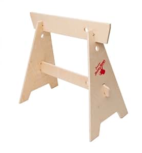 Burro Brands AMK2 Knock Down Sawhorse, One - Burro Brand Birch Plywood ...