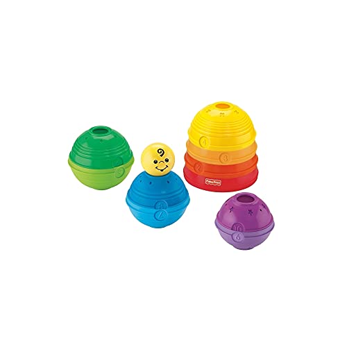 Mattel Fisher Price K7166 Stack & Roll Cups Toy | Pricepulse
