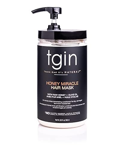 tgin Honey Miracle Hair Mask - Jumbo, 32 fl oz - Deep Conditioner for ...