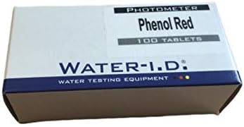Water-I.D. 100 x Phenol Red Tablets for PHOTOMETER Test Kit Swimming ...
