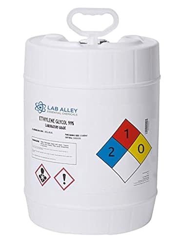 Lab Alley Ethylene Glycol, Lab Grade, Great for Antifreeze and ...