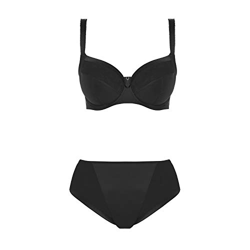 Fantasie Black Illusion Side Support Bra US 36g UK 36f for sale online ...