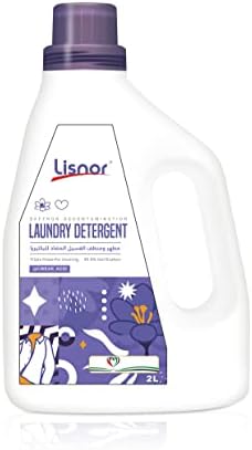 Lisnor Saffron Laundry Liquid Detergent Gel 2L, Stain Remover, Triple ...