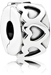 Amazon.com: PANDORA 791972CZ Shining Path Clip: Jewelry