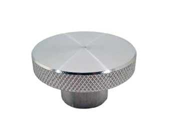JW Winco Stainless Steel 303 Round Tapped Knob, Knurled, Threaded Hole ...