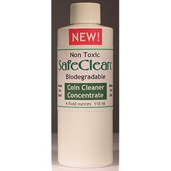 Amazon.com: MS-70 8 oz. Coin Cleaner (Qty = 1 Bottle): Toys & Games