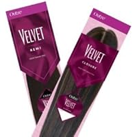 Amazon.com : Outre Velvet Remi 100% Human Hair - Yaki Weaving 12" Color ...
