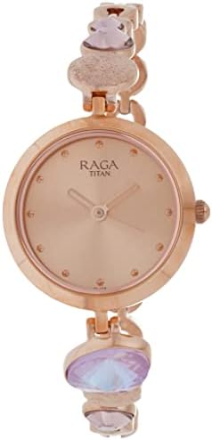 سعر ساعة يد للنساء راجا مومنتس اوف جوي من تيتان بنظام عرض انالوج بعقارب ...