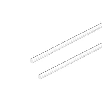 Amazon.com: uxcell Acrylic Round Rod,5/32 inch Dia 20 inch Length ...