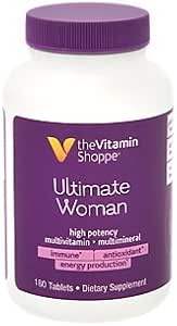 Amazon.com: Ultimate Woman Multivitamin, High Potency Multi with Green ...