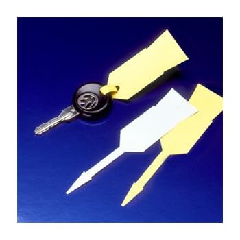 Amazon.com : Self Locking Key Tags-Yellow (1000/Box) : Key Tags And ...