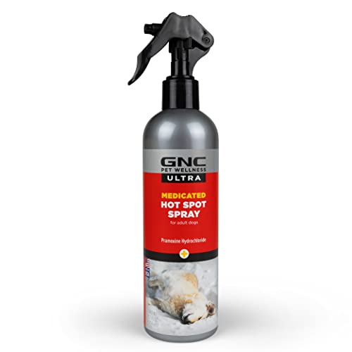 GNC Ultra Medicated Hot Spot Spray 12oz Unscented | Medicated Spray for ...