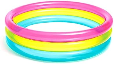 Intex 57104 Inflatable Rainbow Baby Pool price in Saudi Arabia | Amazon ...