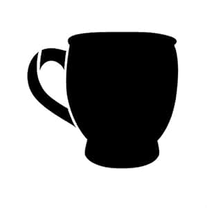 Amazon.com: Coffee Mug Art Stencil 4" X 4"