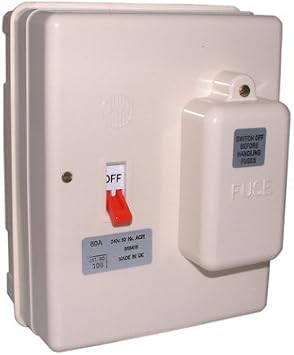 Wylex 160C Moulded 60A SP Switch Fuse: Amazon.co.uk: Kitchen & Home