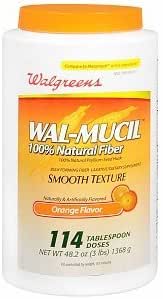 Amazon.com: Walgreens Wal-Mucil 100% Natural Psyllium Seed Husk Bulk ...