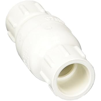 1 1/2" PVC Swing Flapper Check Valve (Clear, Slip) - Pipe Fittings ...